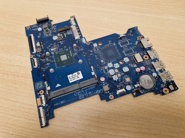 WORKING - HP 15-ay Intel Pentium N3710 Laptop Motherboard LA-D702P £22. ...