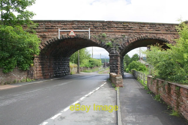 PHOTO 6X4 RAILWAY bridge over B6413 south of Lazonby station There is ...