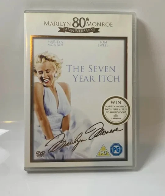 SEVEN YEAR ITCH DVD 80th Anniversary Edition Marylin Monroe £3.84 ...