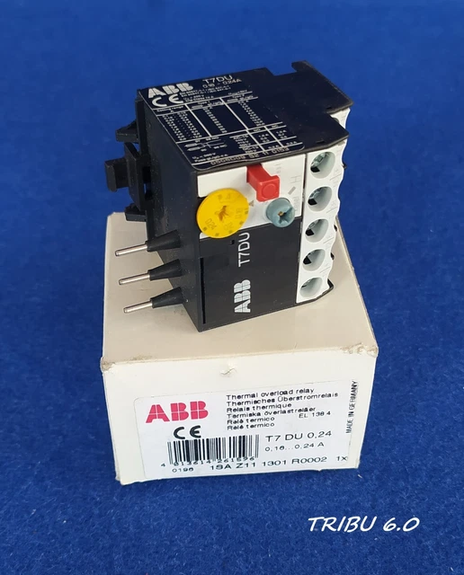 RELAIS THERMIQUE ABB T7DU 0,24 0,16 - 024A ABB T7 Du EUR 65,00 ...