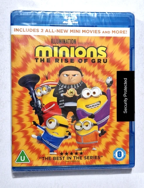 MINIONS: THE RISE of Gru BLU RAY SEALED Kids Film £4.46 - PicClick UK