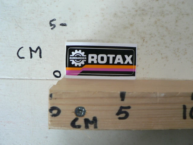 STICKER,DECAL BOMBARDIER ROTAX Logo Sticker Moto Gp Superbikes ? 7 Cm ...