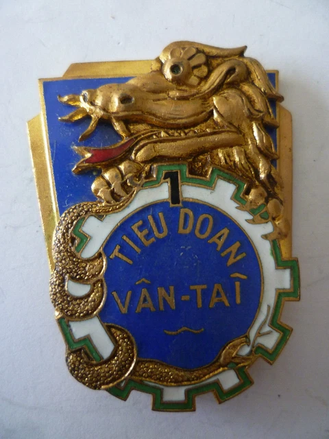 INDOCHINE VIET NAM Insigne Drago 1° THIE DOAN VAN TAI EUR 40,00 ...