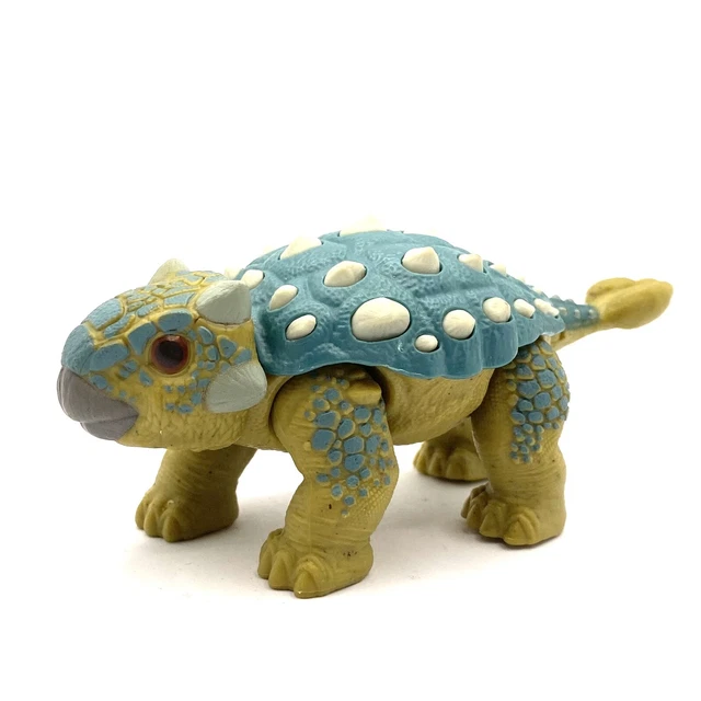 RARE JURASSIC WORLD Attack Pack Bumpy Ankylosaurus Camp Cretaceous ...