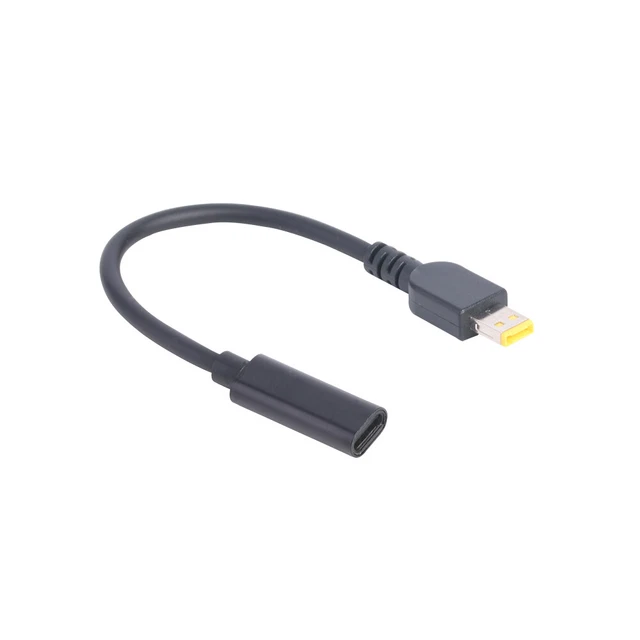 USB TYPE C Female to DC Connector PD Fast Charger Adapter for ThinkPad ...