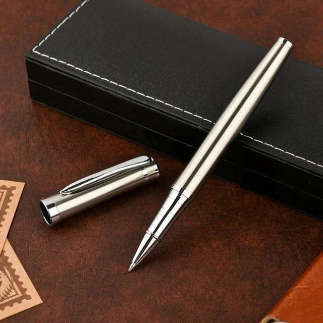 LUXURY METAL SIGNATURE Ballpoint Pen Black Ink Business Writing Office ...