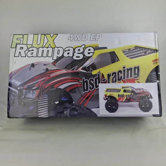 BSD-RACING FLUX RAMPAGE RC car, 4x4 very fast £149.99 - PicClick UK