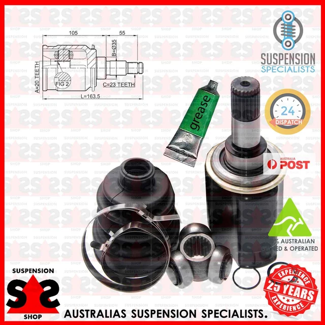 TRANSMISSION SIDED JOINT Kit, Drive Shaft Suit HONDA Cr-V Ii (Rd_) 2.4 Vtec 4WD EUR 64,81 ...