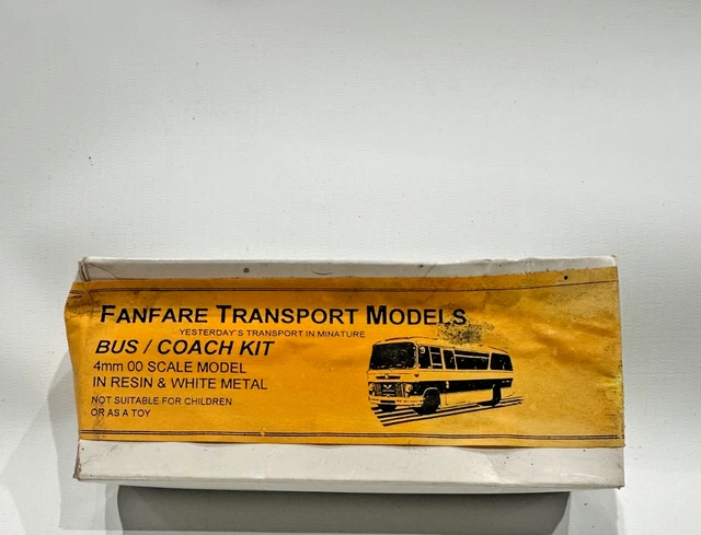 1/76 BUS KIT fanfare models-BEDFORD SB DUPLE BELLA VEGA KIT 11 SEALED ...