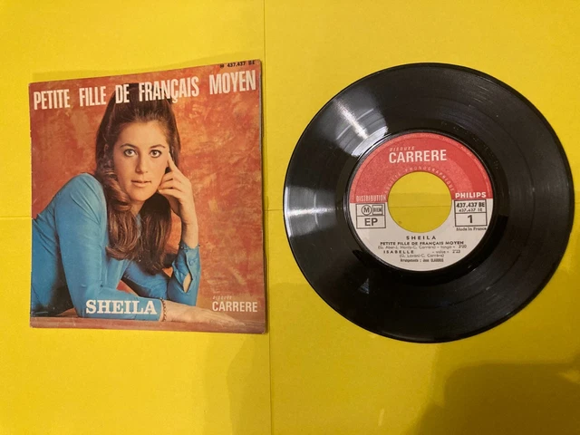 45 TOURS SHEILA petite fille de français moyen 437 437 BE EUR 2,00 - PicClick FR