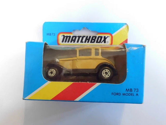 MATCHBOX FORD MODEL A - MB- 73 UNOPENED Box £14.99 - PicClick UK