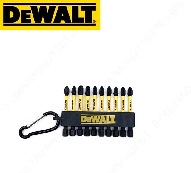 DEWALT PHILLIPS PH2 Screwdriver Bit Setx10 Extreme FlexTorq Impact 57mm ...
