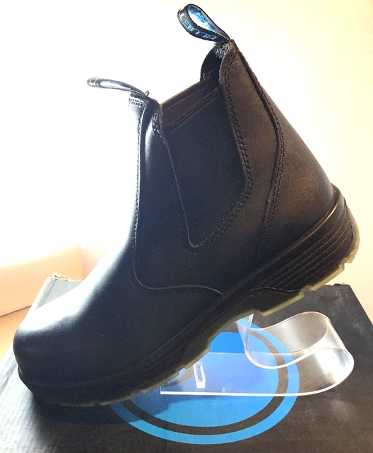 REDBACK BLUE TONGUE Work Boots Station CT 6’’ Composite Toe Mens Size 8 ...