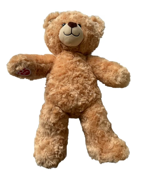 BUILD A BEAR light brown bear BAB plush soft Fluffy teddy Cuddly toy ...