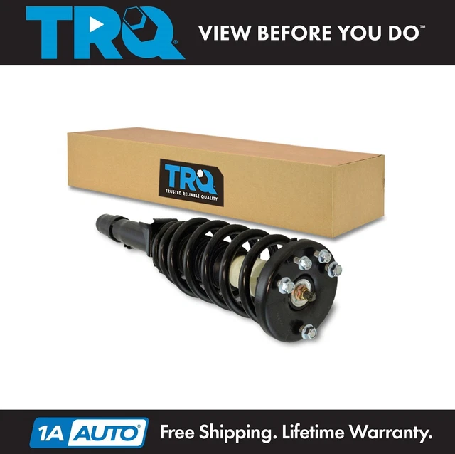 TRQ FRONT LEFT Strut & Coil Spring Assembly For 2009-2014 Acura TL EUR ...