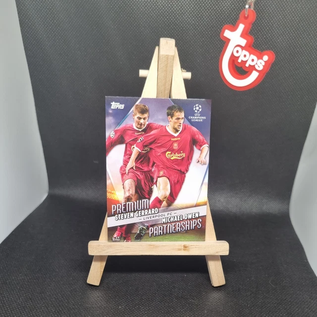 TOPPS UCC FLAGSHIP 22/23 - Premium Partnership - Liverpool - Gerrard ...