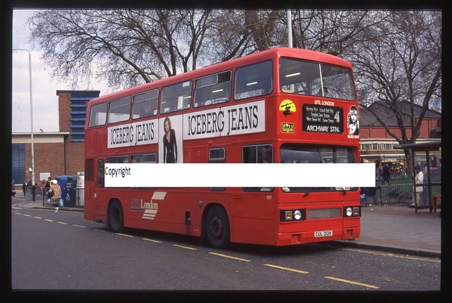 LONDON TRANSPORT BUS Colour Photograph Leyland Titan CUL 212V Rte 41 ...