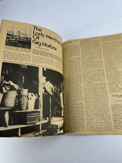 LADY’S CIRCLE VINTAGE Magazine April 1975 Food Crafting Health ...