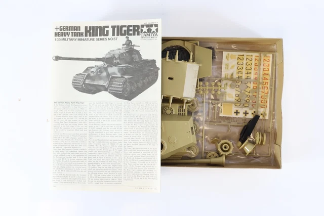 TAMIYA MM157-800 1:35 Scale German Heavy Tank King Tiger £0.99 ...