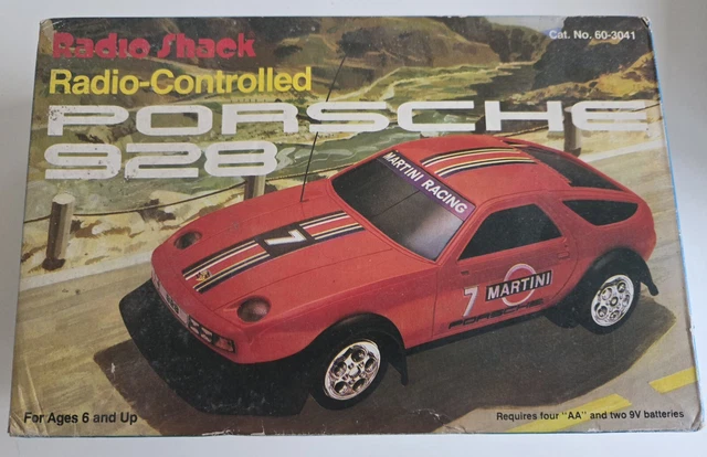 RADIO SHACK RADIO Controlled Porsche 928/ Rc Car In Red £20.00 ...