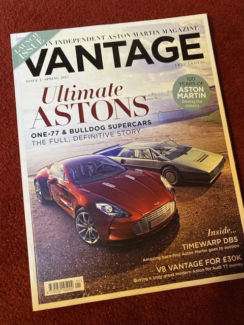 ASTON MARTIN VANTAGE Magazine £125.50 - PicClick UK