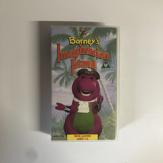 BARNEY - IMAGINATION Island (VHS, 1995) £13.19 - PicClick UK