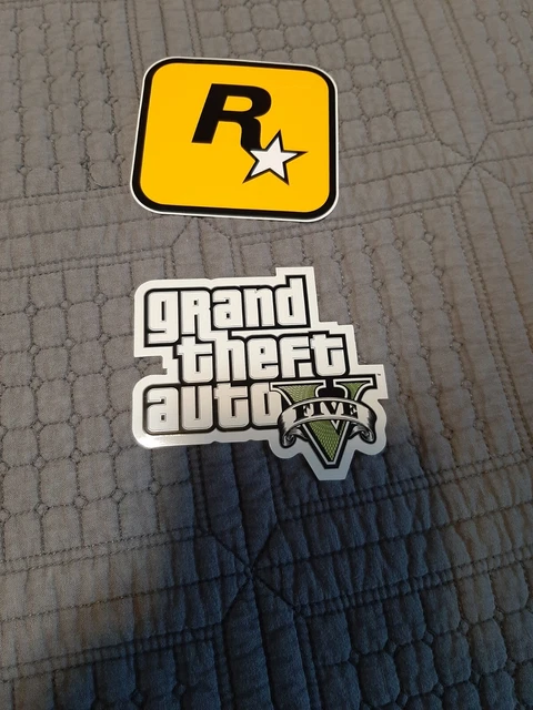 RARE GTA GRAND Theft Auto 5 Sticker Rockstar Games $29.00 - PicClick CA