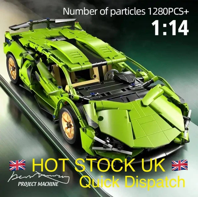 TECHNICAL RACING SPORT RC Lamborghini Car Model Building (Blocks ...