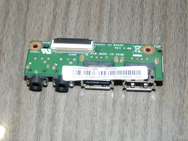 CARTE AUDIO - USB - USB and Sound Card - ASUS X53S EUR 11,00 - PicClick FR