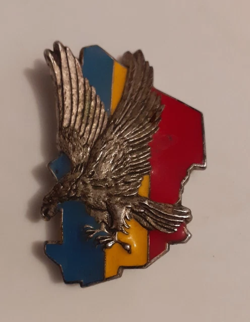 1986 + SILVER Enamel French Military Pin Badge - Operation Épervier ...
