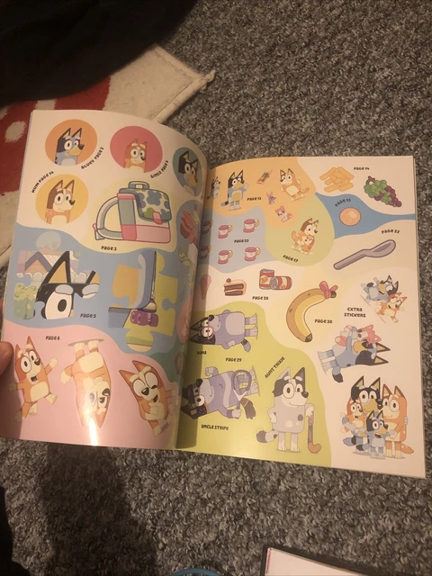 BLUEY: MEET BLUEY! Sticker Activity Book by Bluey (Paperback, 2021) £4. ...