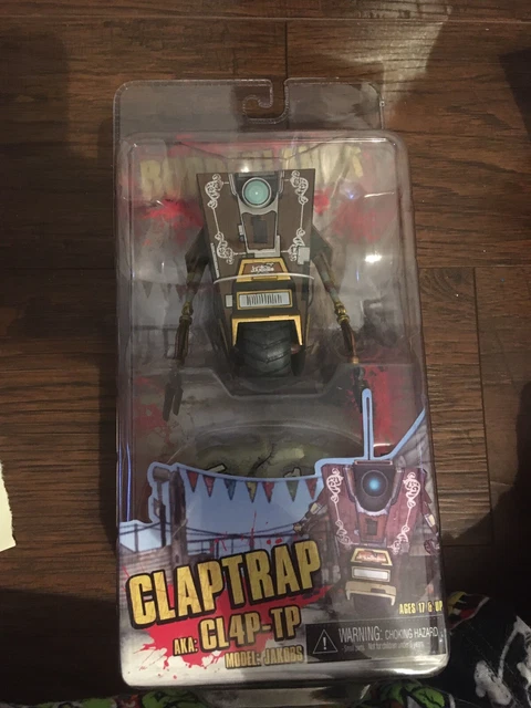 FIGURINE ARTICULÉE JEU vidéo Neca Borderlands Claptrap CL4P-TP JAKOBS ...