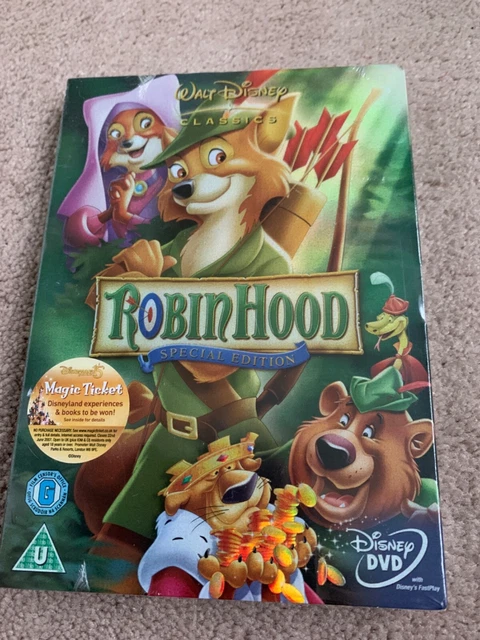 ROBIN HOOD DISNEY Special EDITION DVD Brand New Sealed £1.50 - PicClick UK