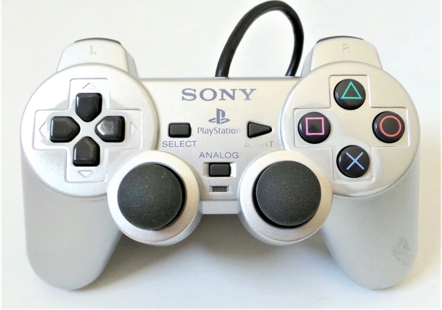 MANETTE SONY PLAYSTATION 2 Grise Officielle Dualshock 2 Pour Console ...