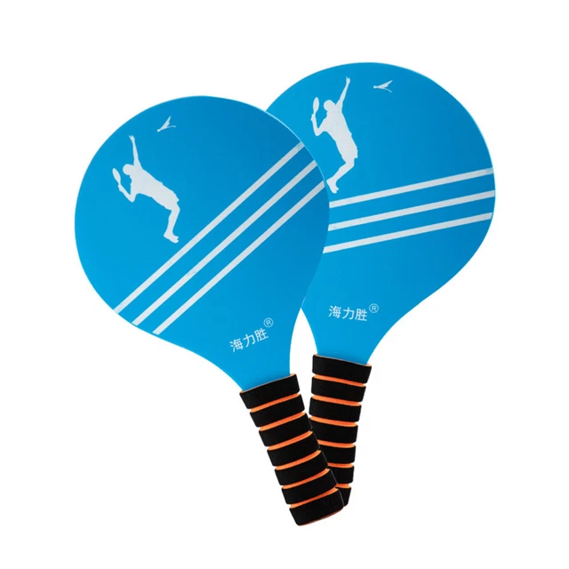 RACKET WOOD BEACH Racket Palying Badminton Rackets Kids £16.98 ...