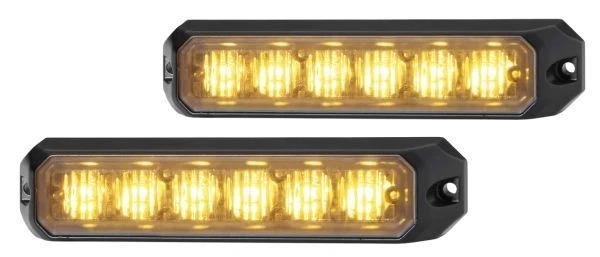 HELLA STROBE-TYPE BEACON Flashing Warning Light LED 24V 12V (2XD 014 ...
