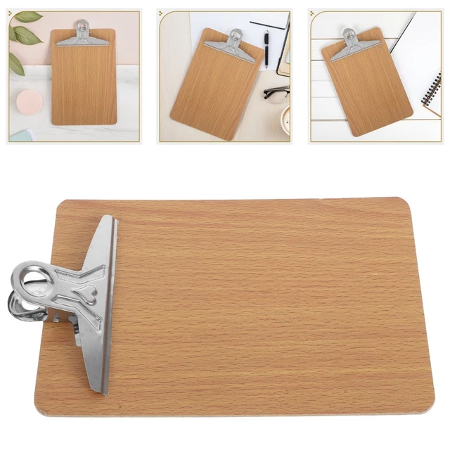 A5 LETTER SIZE Clipboard 3mm-Thick Profile Clip Hardboard for Office ...