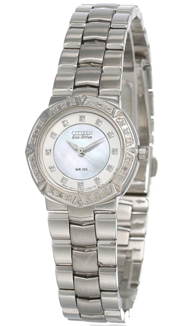 CITIZEN ECO DRIVE MOP Dial SS Women's Watch EP5830-56D -Store Display £248.35 - PicClick UK