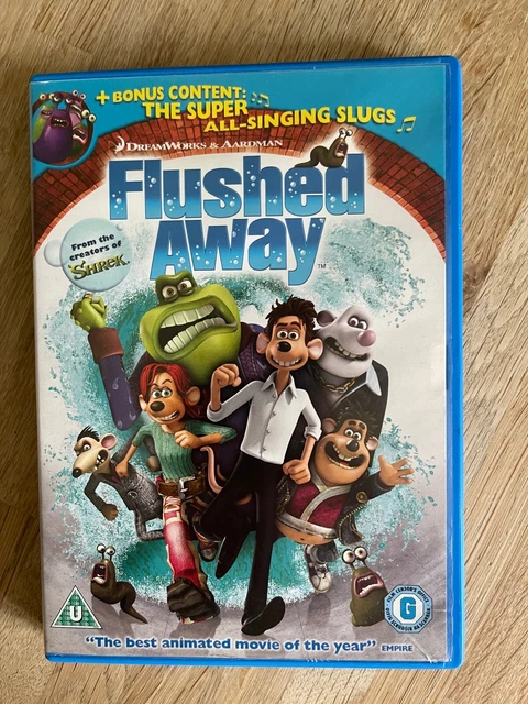 FLUSHED AWAY - DVD - U - Aardman £3.95 - PicClick UK
