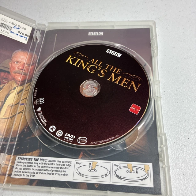 ALL THE KING'S men dvd bbc movie region 4 pal vgc free post in aus $21. ...