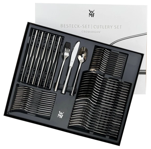 WMF BESTECK-SET MIAMI 60-tlg 12 Personen Cromargan® Edelstahl Rostfrei ...