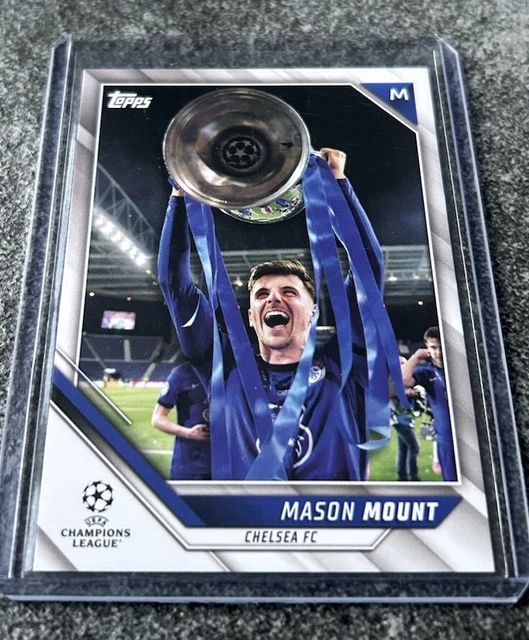 TOPPS 2021/22 UCL Flagship Mason Mount Short Print SP Chelsea FC EUR 6 ...