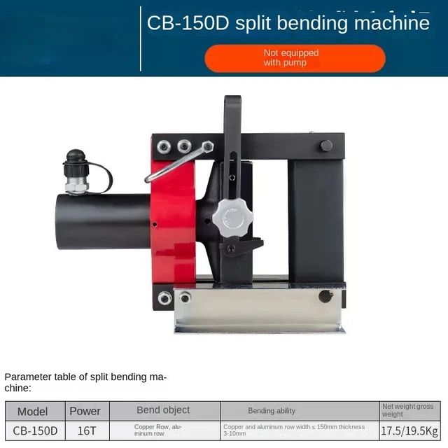 DOBLADORA ELÉCTRICA CB-150D 200A dobladora de hileras hidráulica manual EUR 291,47 - PicClick ES