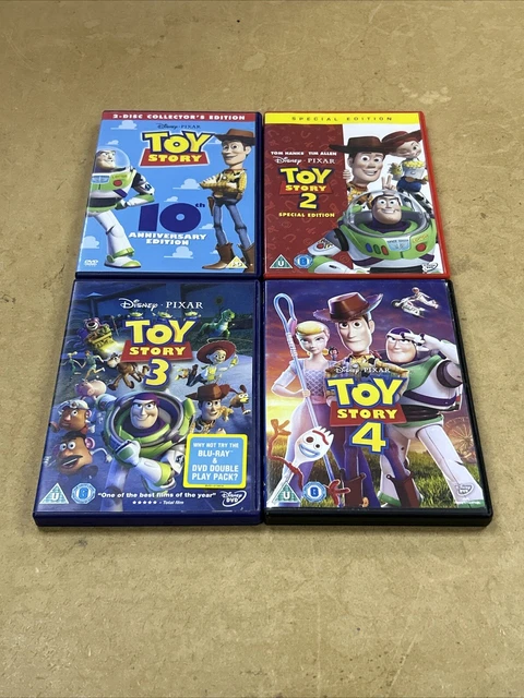 TOY STORY: MOVIE Collection DVDs (Set Of 4) EUR 9,50 - PicClick IT