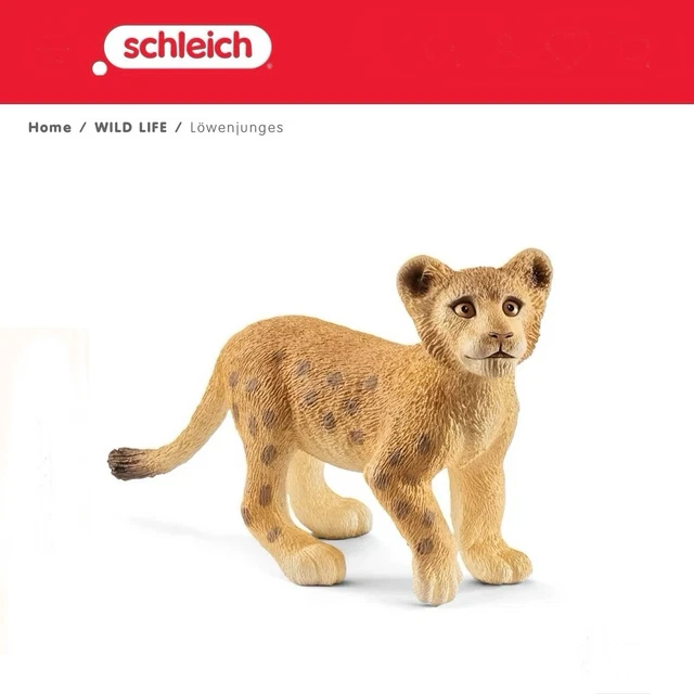 SCHLEICH LÖWENJUNGES 14813 Actionfigur Spielfigur EUR 4,89 - PicClick DE