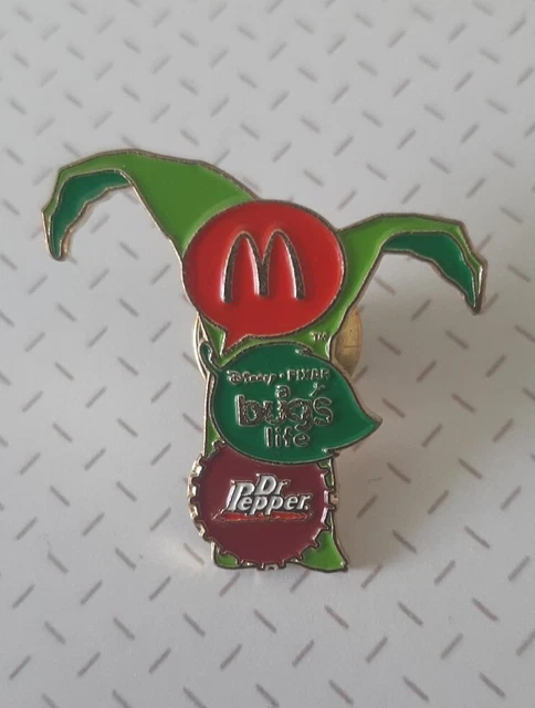 PIN'S MACDONALDS MC Donald's Dr Pepper Disney Bug's Life - Pin ...