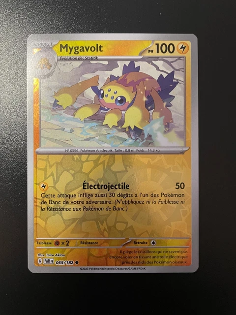 CARTE POKÉMON REVERSE Mygavolt 65/182 VF NEUF EUR 1,00 - PicClick FR