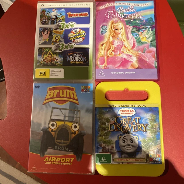 BULK LOT 4 Barnyard SpongeBob Jimmy Neutron Barbie Brum Thomas $10.00 ...