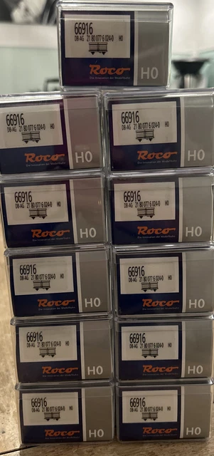 ROCO H0 -66916 Schiebedach-/Schiebewandwagen Set 11 Stück EUR 151,00 ...