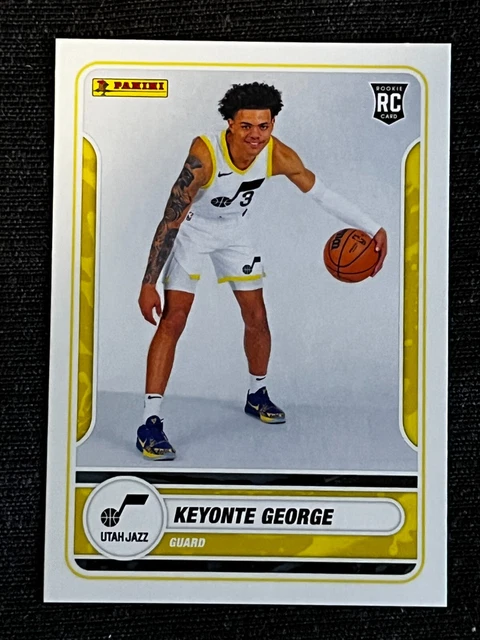 CARD CARTE PANINI Nba 2023-24 Keyonte George Utah Jazz Rookie # 85 New EUR 2,99 - PicClick FR